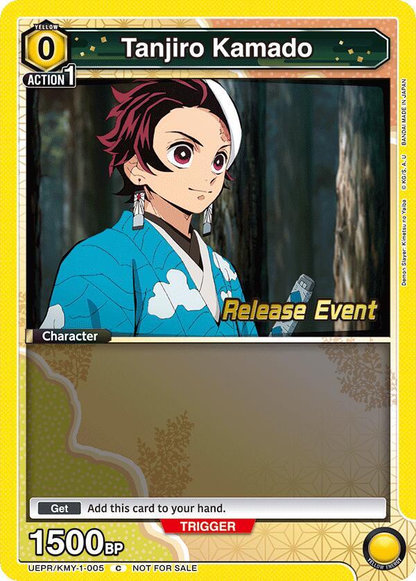 Tanjiro Kamado (005) - UE05BT: Demon Slayer: Kimetsu no Yaiba Release ...
