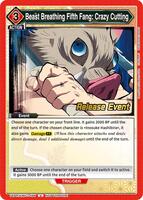 Beast Breathing Fifth Fang: Crazy Cutting - UE05BT: Demon Slayer ...