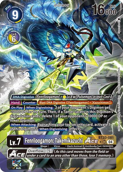 Fenriloogamon: Takemikazuchi ACE (Alternate Art) - Release Special ...
