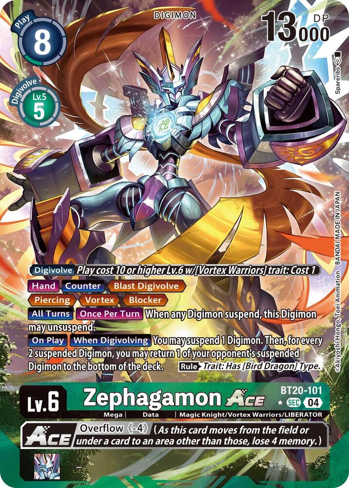 Zephagamon ACE (Alternate Art) - Release Special Booster 2.5 - Digimon Card Game - TCGplayer.com