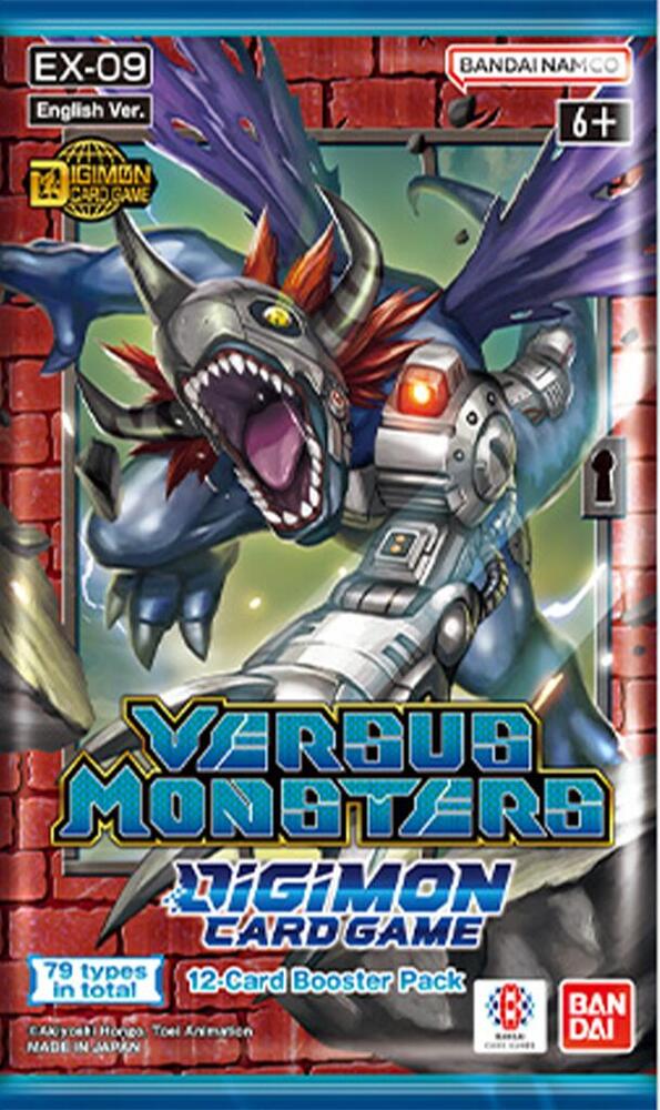 Versus Monsters Booster Pack - Versus Monsters - Digimon Card Game ...
