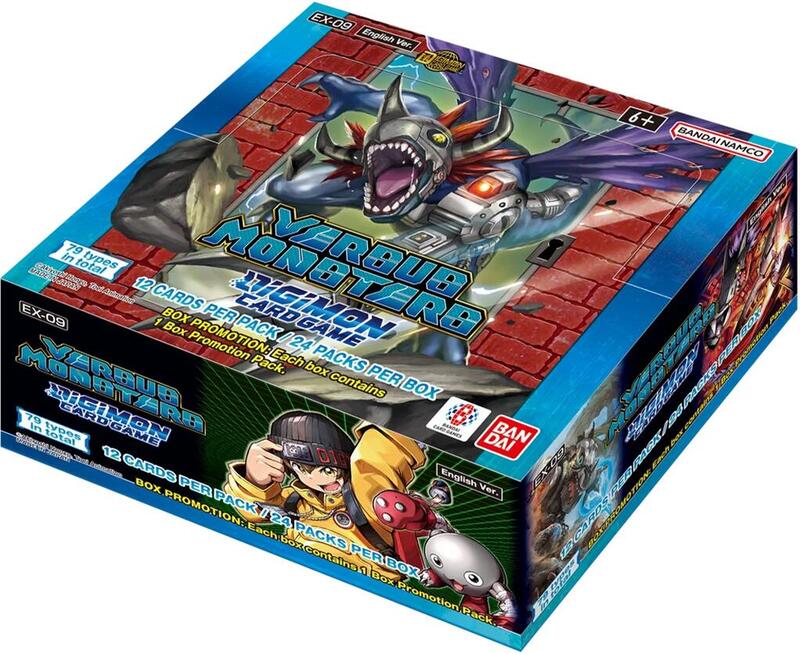 Versus Monsters Booster Box - Versus Monsters - Digimon Card Game ...