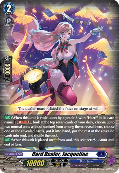 Card Dealer, Jacqueline (TDR) - DZ-SS02: Stride Deckset -Harri- - Cardfight Vanguard - TCGplayer.com