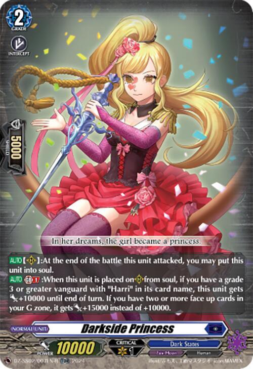 Darkside Princess (TDR) - DZ-SS02: Stride Deckset -Harri- - Cardfight Vanguard