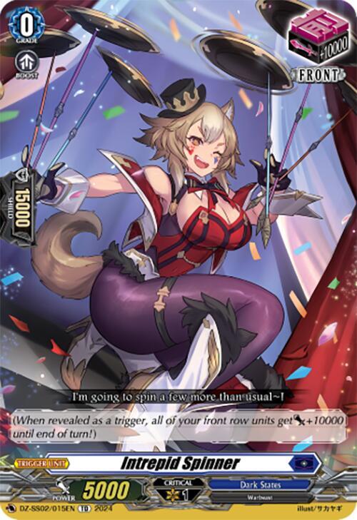 Intrepid Spinner - DZ-SS02: Stride Deckset -Harri- - Cardfight Vanguard - TCGplayer.com