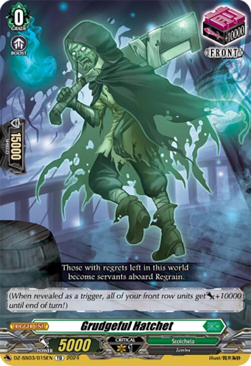Grudgeful Hatchet - DZ-SS03: Stride Deckset -Nightrose- - Cardfight Vanguard