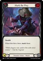 Mark the Prey (Red) - The Hunted - Flesh and Blood TCG