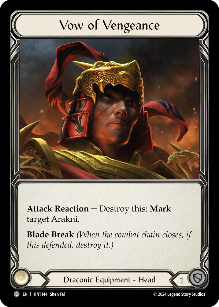 Vow of Vengeance - The Hunted - Flesh and Blood TCG - TCGplayer.com