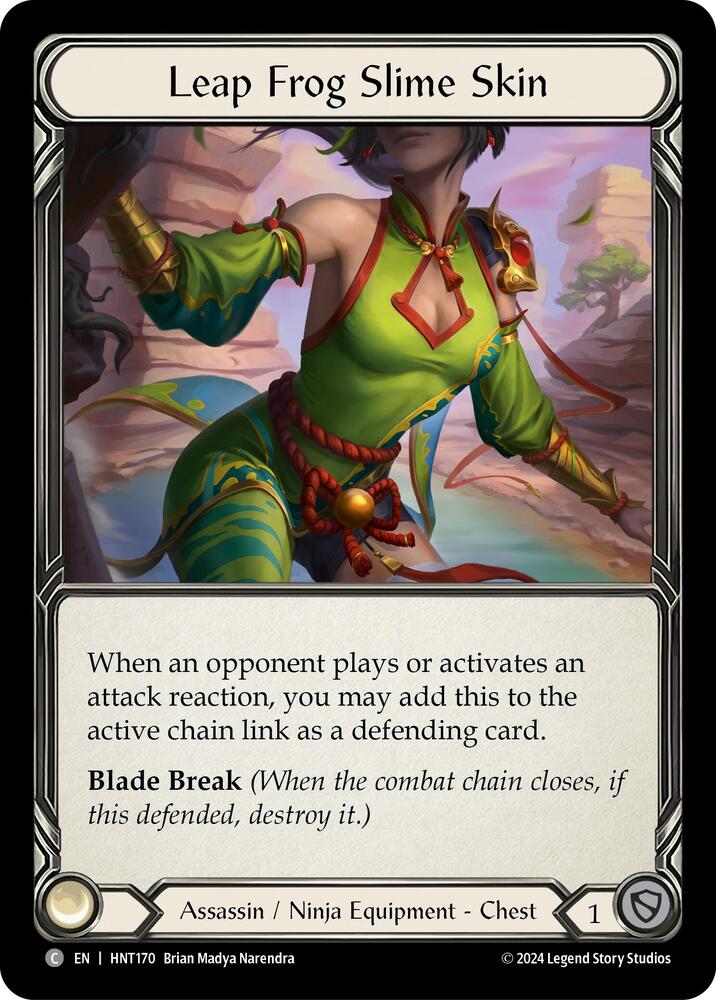 Leap Frog Slime Skin - The Hunted - Flesh and Blood TCG - TCGplayer.com