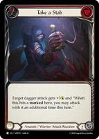 Take a Stab (Red) - The Hunted - Flesh and Blood TCG