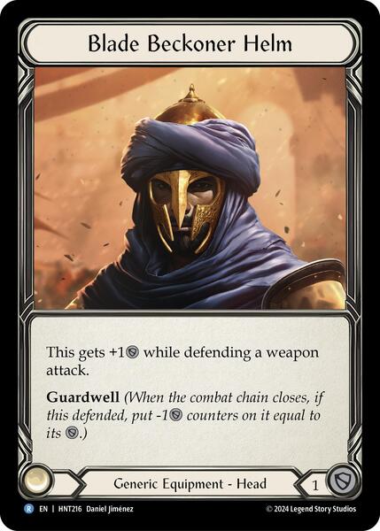 Blade Beckoner Helm - The Hunted - Flesh and Blood TCG - TCGplayer.com