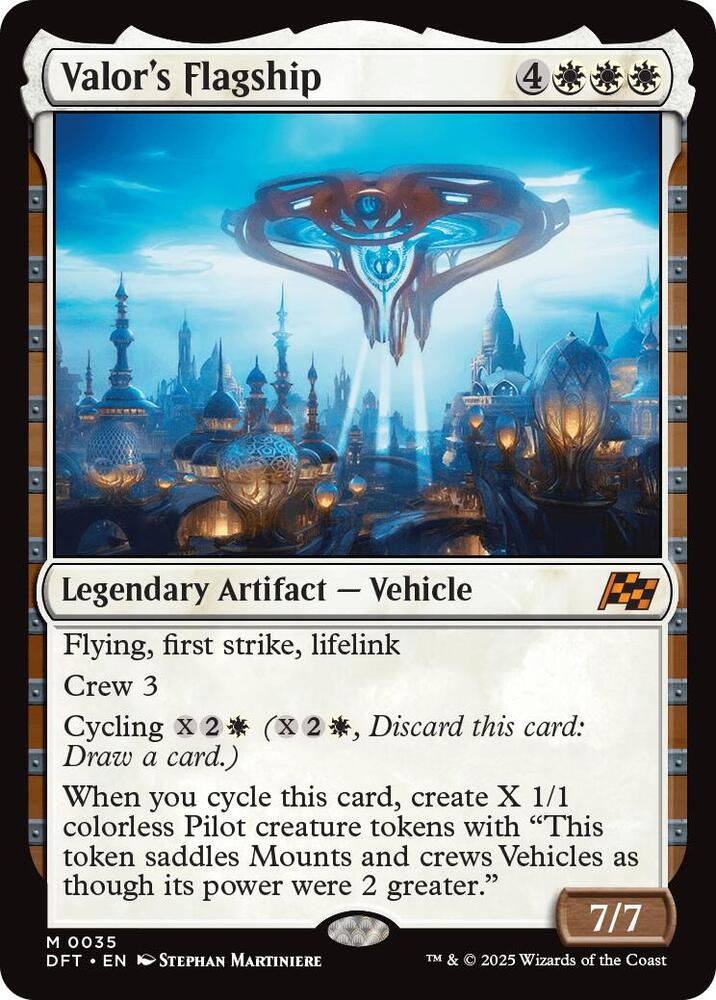 Valor's Flagship - Aetherdrift - Magic: The Gathering - TCGplayer.com