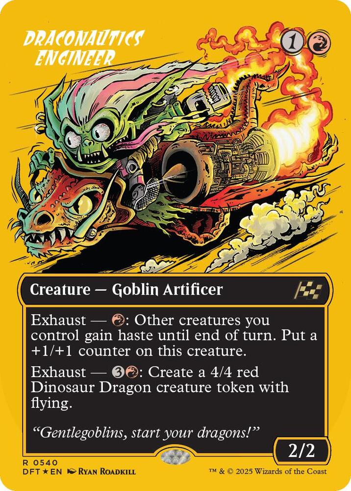 Draconautics Engineer (Borderless) (First-Place Foil) - Aetherdrift ...