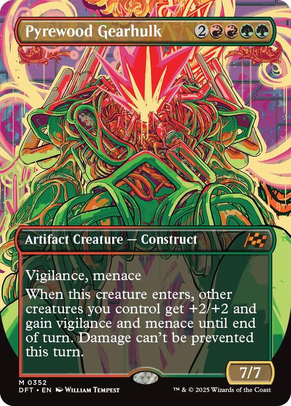 Riptide Gearhulk (Borderless) - Aetherdrift - Magic: The Gathering - TCGplayer.com