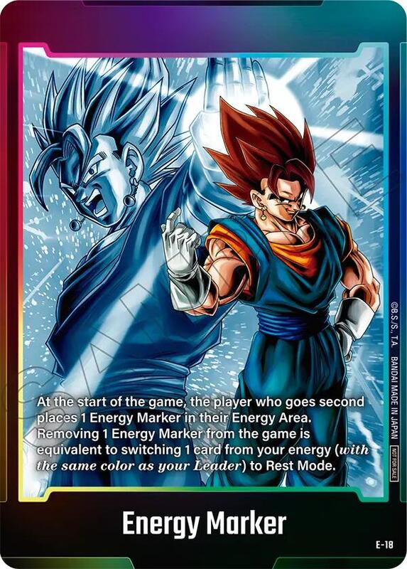 Energy Marker (E-18) - Fusion World Energy Markers - Dragon Ball Super ...