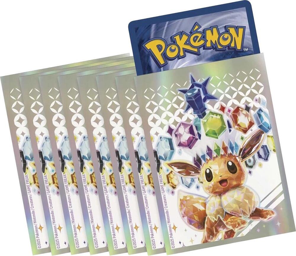 Pokemon TCG: Prismatic Evolutions Elite Trainer Box Card Sleeves ...