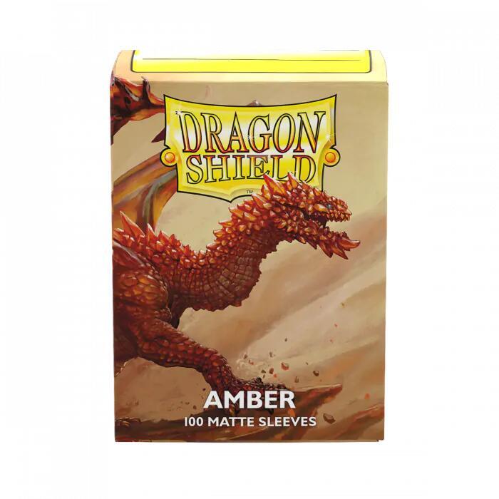 Dragon Shield Player's Choice Matte Sleeves - Amber (100-Pack) - Dragon ...