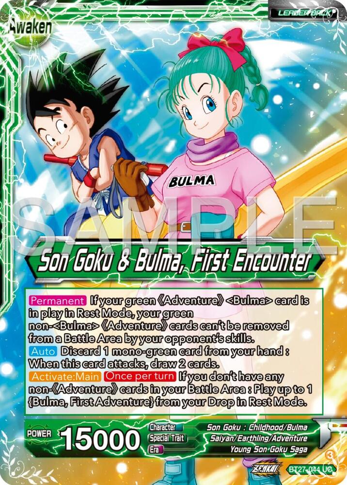 Son Goku // Son Goku & Bulma, First Encounter - History of Z - Dragon ...