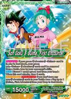 Son Goku // Son Goku & Bulma, First Encounter - History of Z - Dragon ...