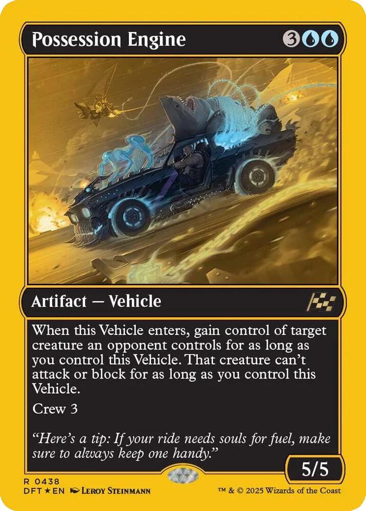 Possession Engine (First-Place Foil) - Aetherdrift - Magic: The ...