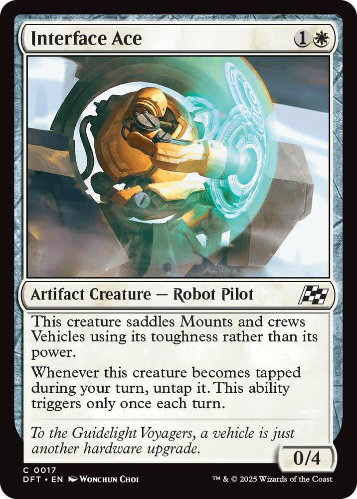 Interface Ace - Aetherdrift - Magic: The Gathering - TCGplayer.com