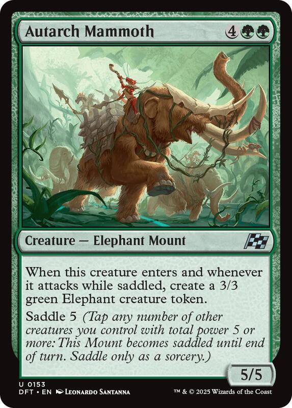 Autarch Mammoth - Aetherdrift - Magic: The Gathering - TCGplayer.com