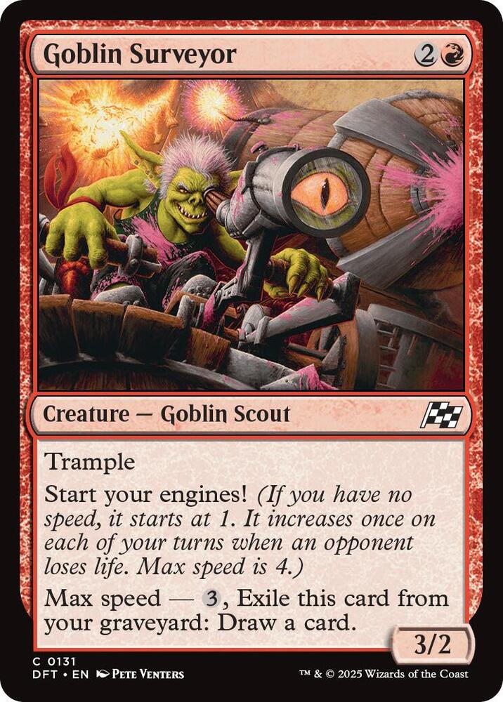 Goblin Surveyor - Aetherdrift - Magic: The Gathering - TCGplayer.com