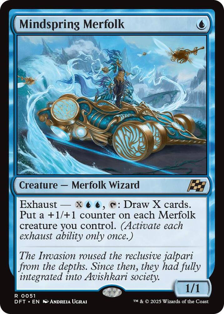 Mindspring Merfolk - Aetherdrift - Magic: The Gathering - TCGplayer.com