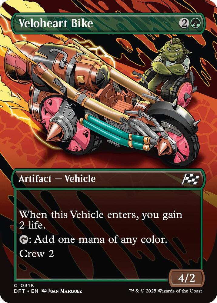 Veloheart Bike (Borderless) - Aetherdrift - Magic: The Gathering - TCGplayer.com