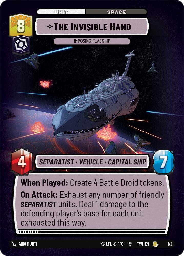 The Invisible Hand - Imposing Flagship - Organized Play Promos - Star ...