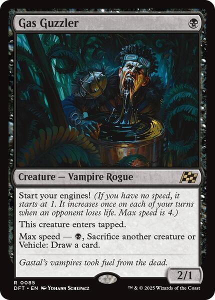 Gas Guzzler - Aetherdrift - Magic: The Gathering - TCGplayer.com