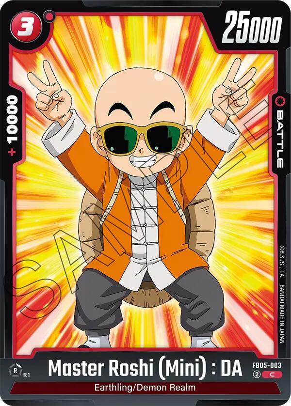 Master Roshi (Mini) : DA - New Adventure - Dragon Ball Super: Fusion World