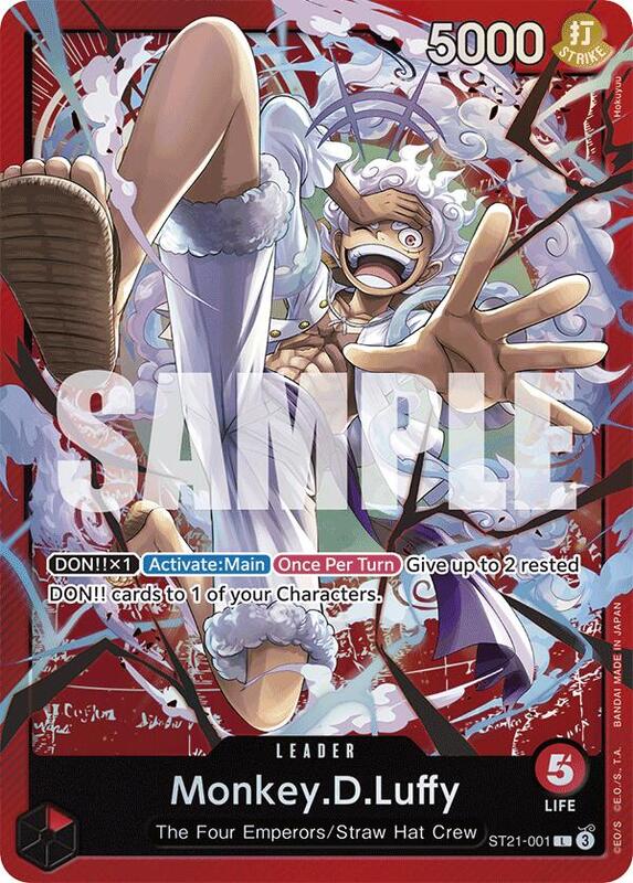 Monkey.D.Luffy (118) - A Fist of Divine Speed - One Piece Card Game ...