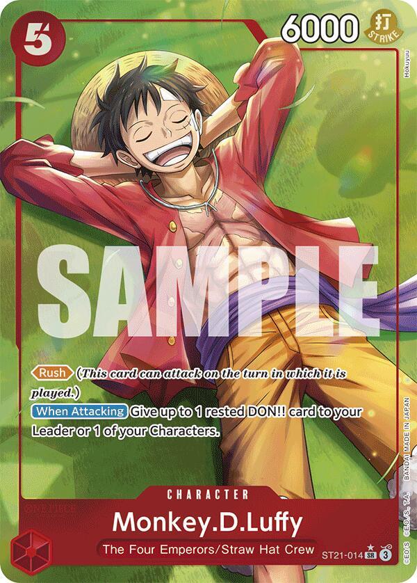 Monkey.D.Luffy (014) (Parallel) - Starter Deck EX: Gear 5 - One Piece Card Game - TCGplayer.com