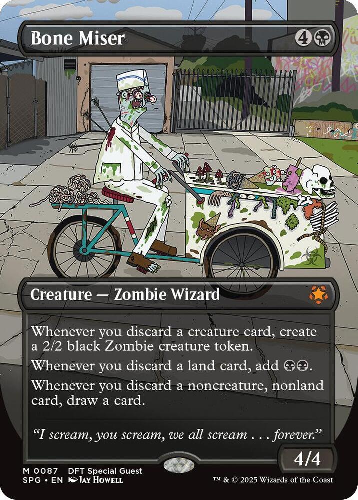 Bone Miser (Borderless) - Special Guests - Magic: The Gathering ...