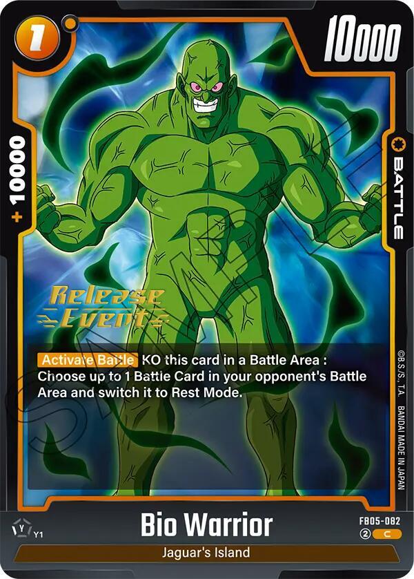 Bio Warrior - New Adventure Release Event Cards - Dragon Ball Super: Fusion World