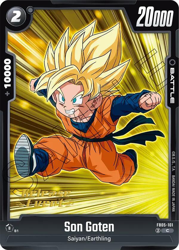 Son Goten - New Adventure Release Event Cards - Dragon Ball Super ...