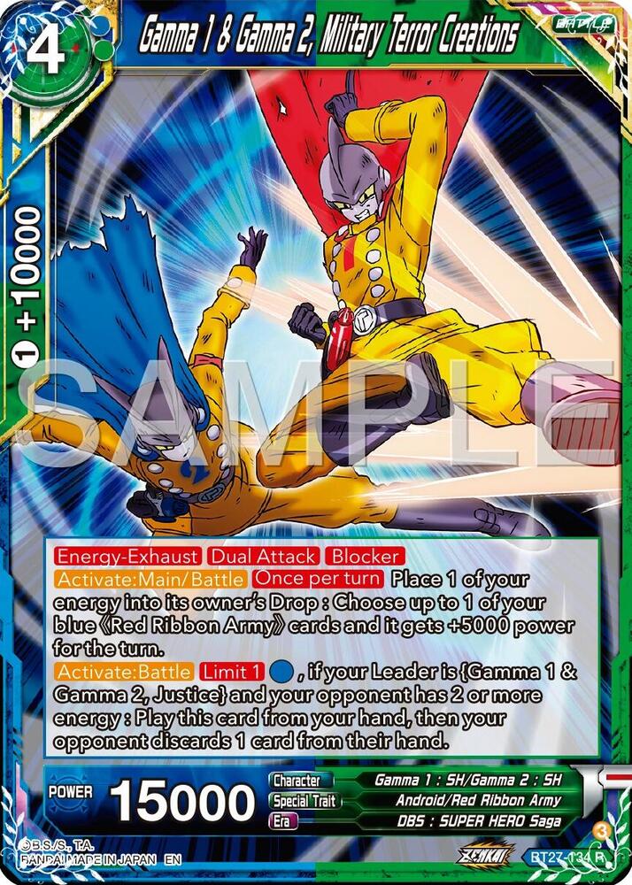 Gamna 1 & Gamma 2, Military Terror Creations - History of Z - Dragon ...