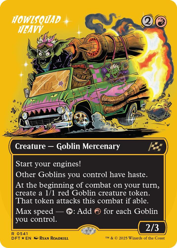 Howlsquad Heavy (Borderless) (First-Place Foil) - Aetherdrift - Magic ...