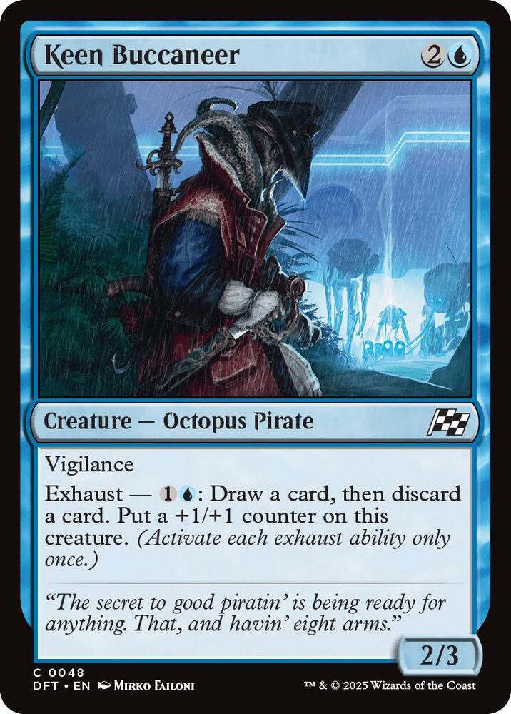 Keen Buccaneer - Aetherdrift - Magic: The Gathering - TCGplayer.com