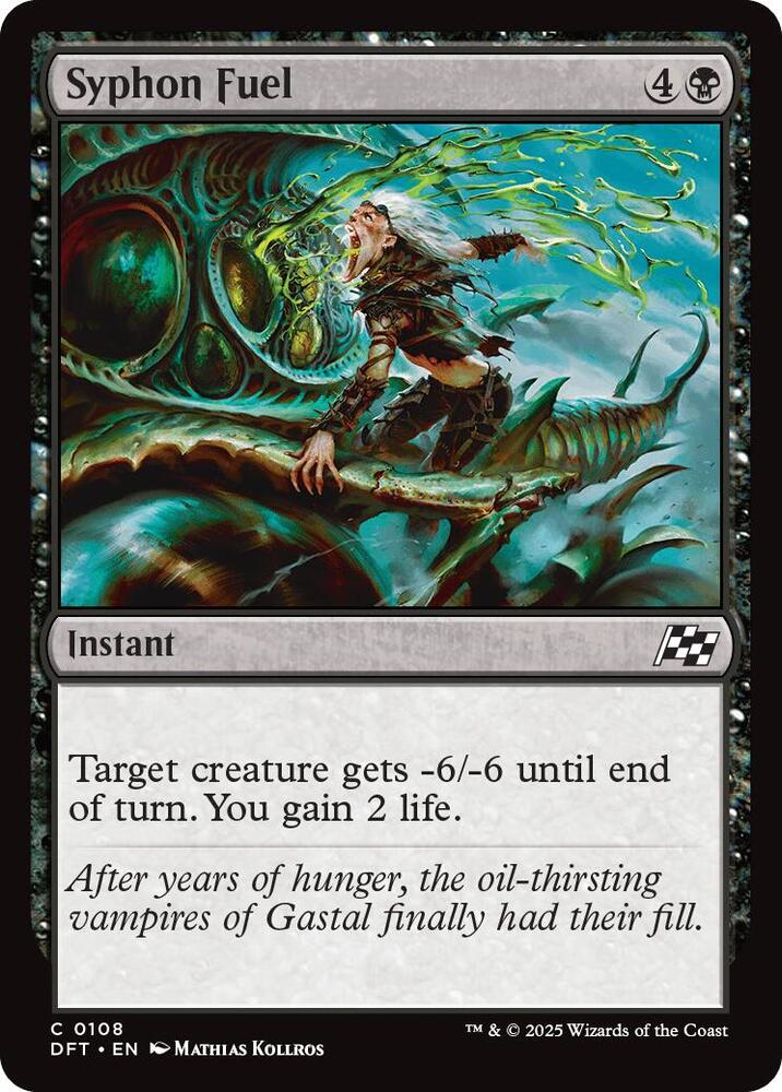 Syphon Fuel - Aetherdrift - Magic: The Gathering - TCGplayer.com