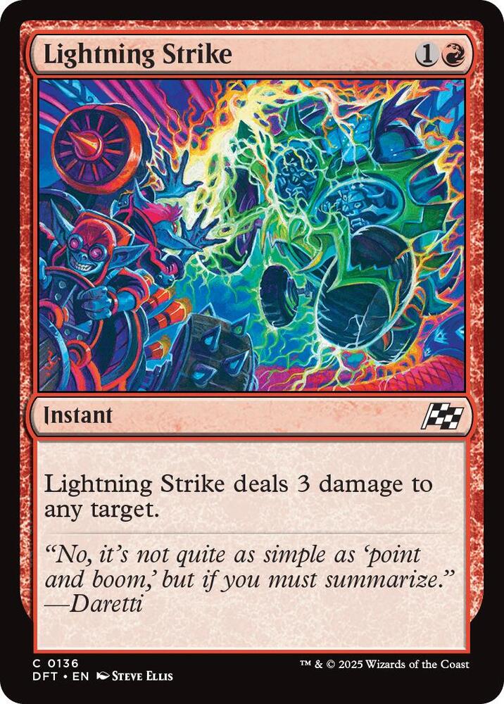 Lightning Strike - Aetherdrift - Magic: The Gathering - TCGplayer.com