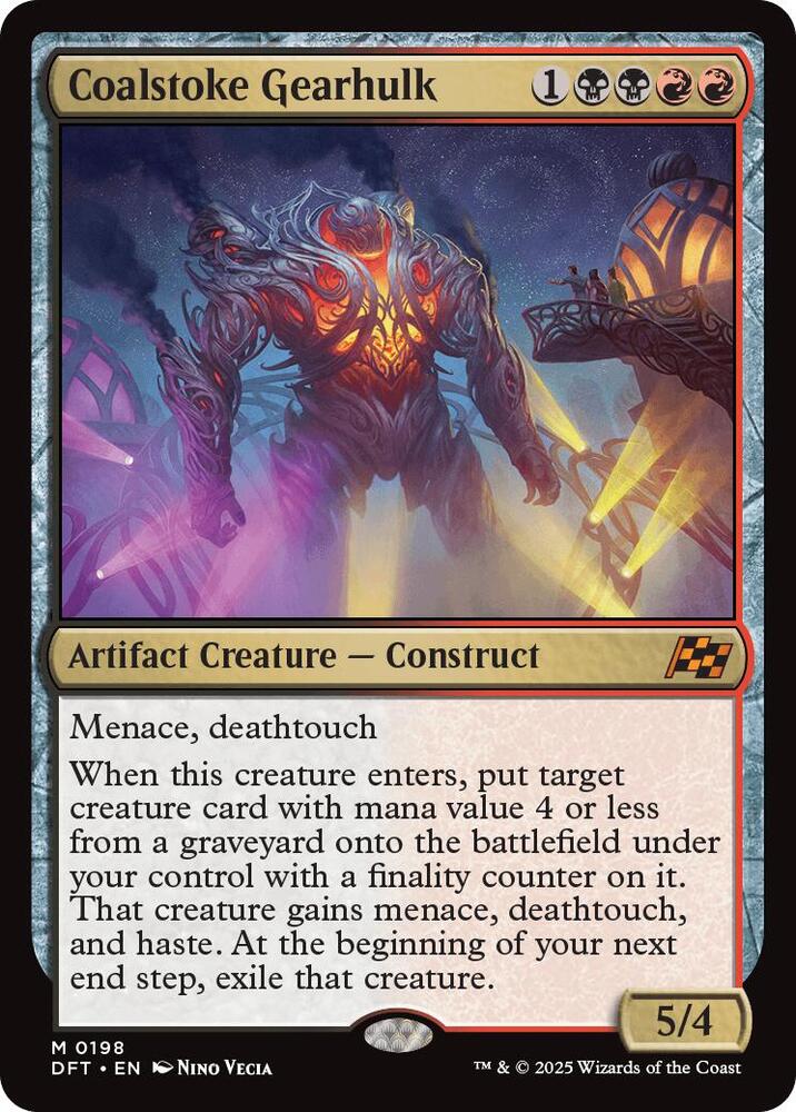 Coalstoke Gearhulk - Aetherdrift - Magic: The Gathering - TCGplayer.com