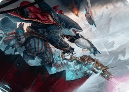Captain Howler, Sea Scourge Art Card (16/54) - Art Series: Aetherdrift ...