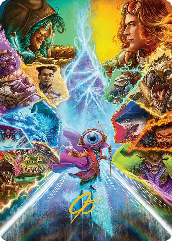 Start Your Engines! Art Card (Gold-Stamped Signature) - Art Series ...