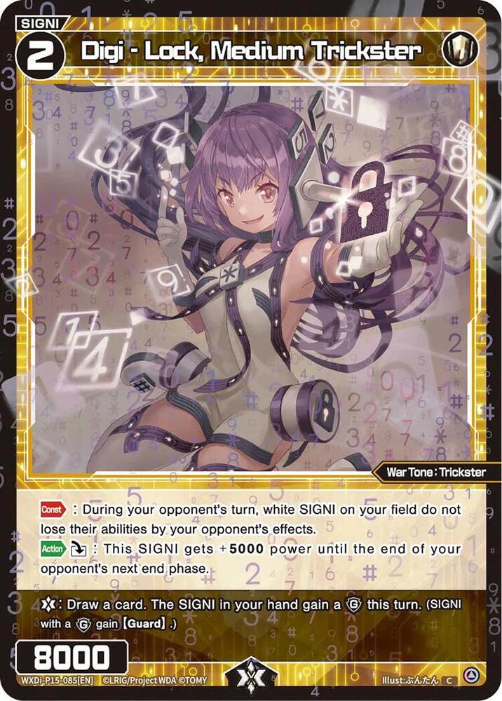 Digi - Lock, Medium Trickster - Divisions DIVA - WIXOSS - TCGplayer.com