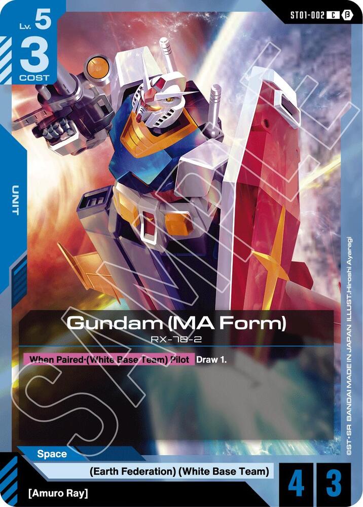 Gundam (MA Form) - Edition Beta - Gundam Card Game - TCGplayer.com