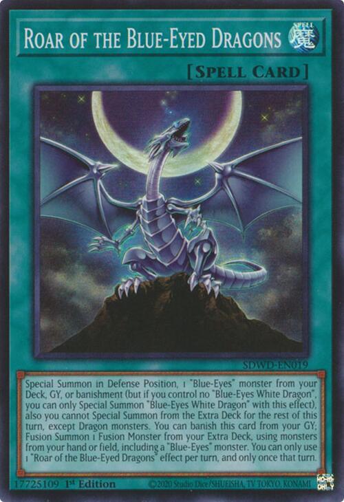 Blue-Eyes Ultimate Spirit Dragon (Secret Rare) - Structure Deck: Blue-Eyes White Destiny ...