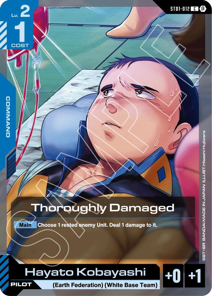 Thoroughly Damaged - Edition Beta - Gundam Card Game - TCGplayer.com