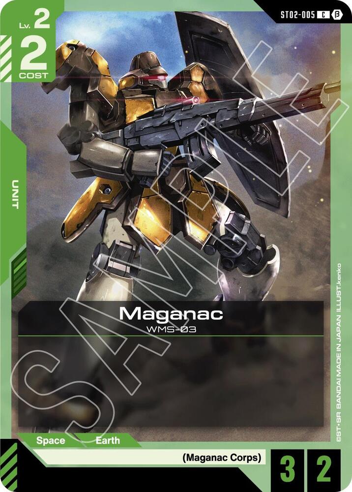 Maganac - Edition Beta - Gundam Card Game - TCGplayer.com